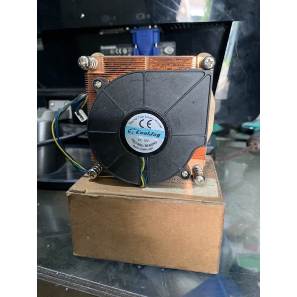 Jual FAN PROCESSOR TEMBAGA COOLJAG COMPATIBLE LGA 1156/1155 FULL ...