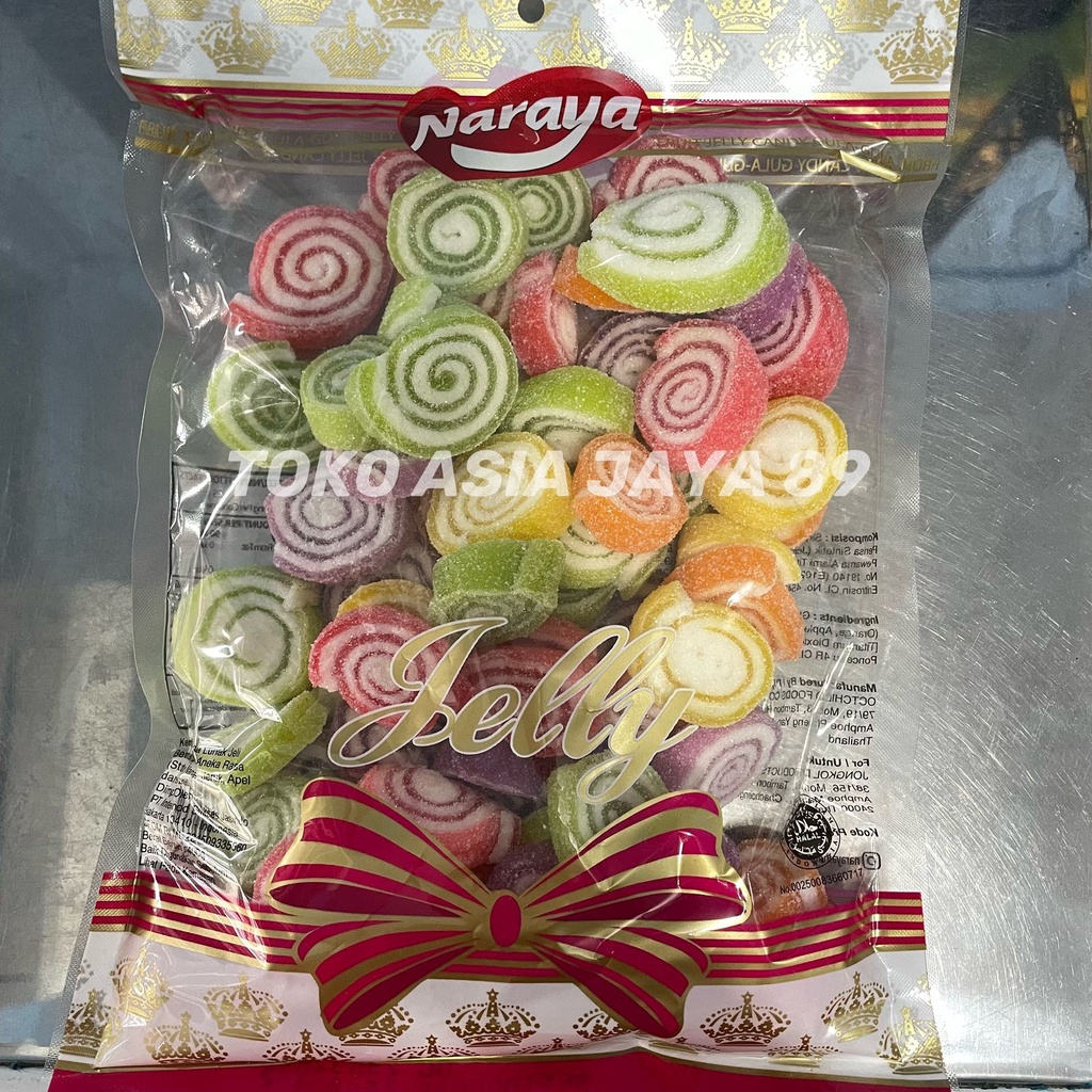 Jual Naraya jelly roll candy 400gr | Shopee Indonesia