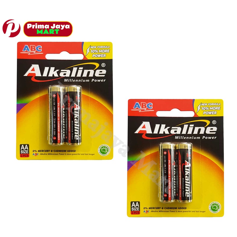 Jual BATERAI ABC ALKALINE AAA/A3 ( SET ) | Shopee Indonesia