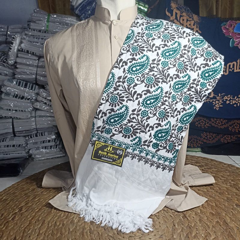 Jual SORBAN BATIK MOTIF KASHMIRI SORBAN HABIB UMAR SORBAN YAMAN Sorban ...