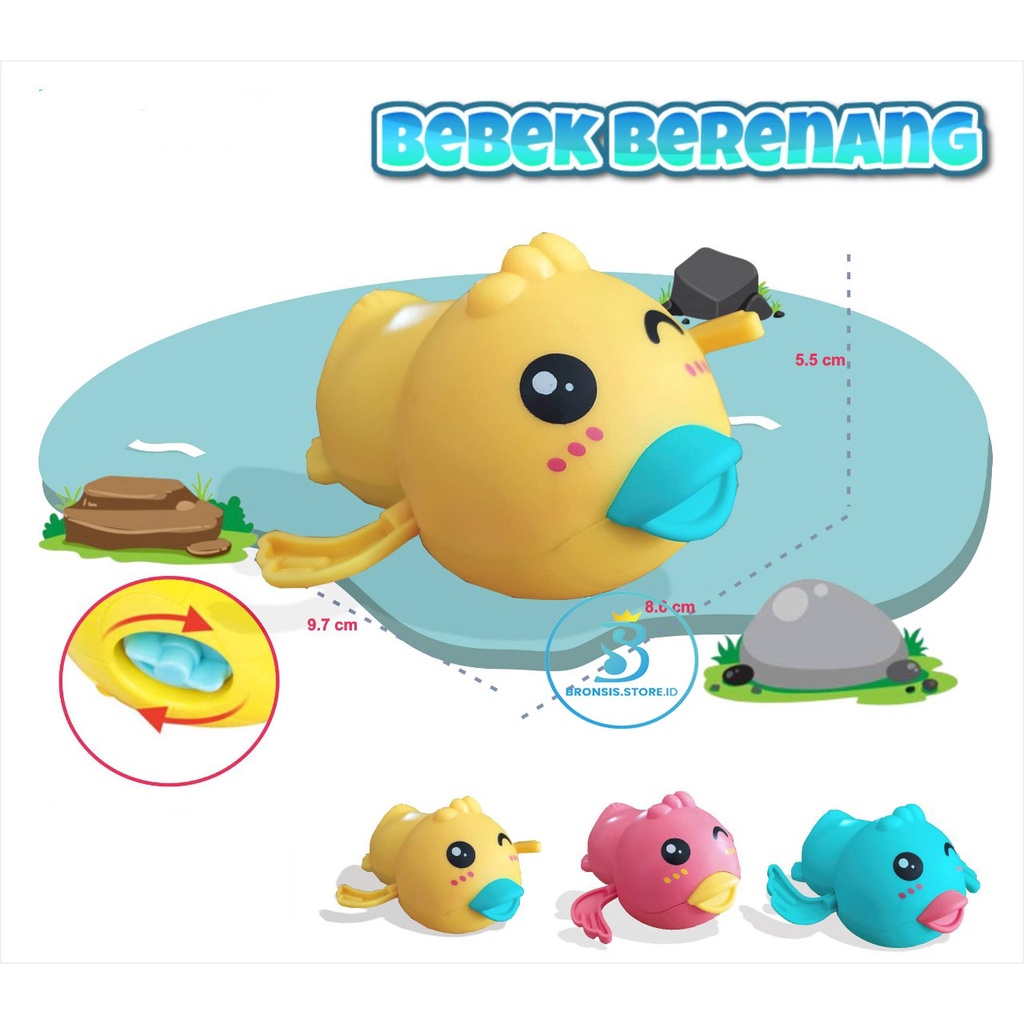 Jual Bronsis - Mainan Mandi Ikan Paus Berenang - Katak Bebek Kura Kura ...