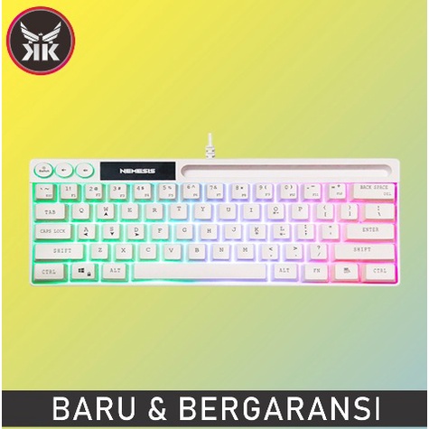 Jual Keyboard mini RGB with stand holder NYK Nemesis ERIS K06 | Shopee ...