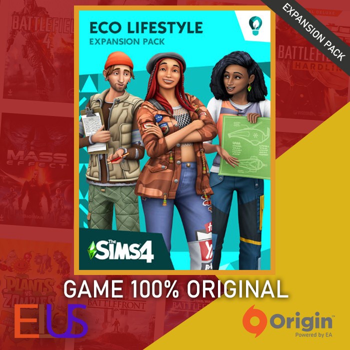 Jual The Sims 4 Eco Lifestyle Original Origin - EXPANSION PACK (PC ...