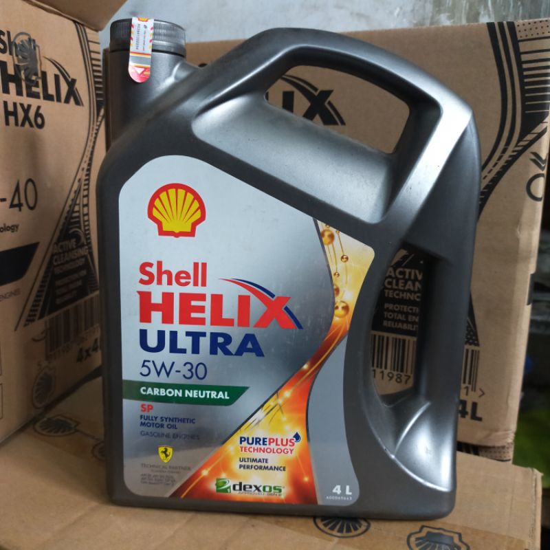 Jual Oli shell helix Ultra 5w-30 SP Fully synthetic Asli bardoce tembus ...