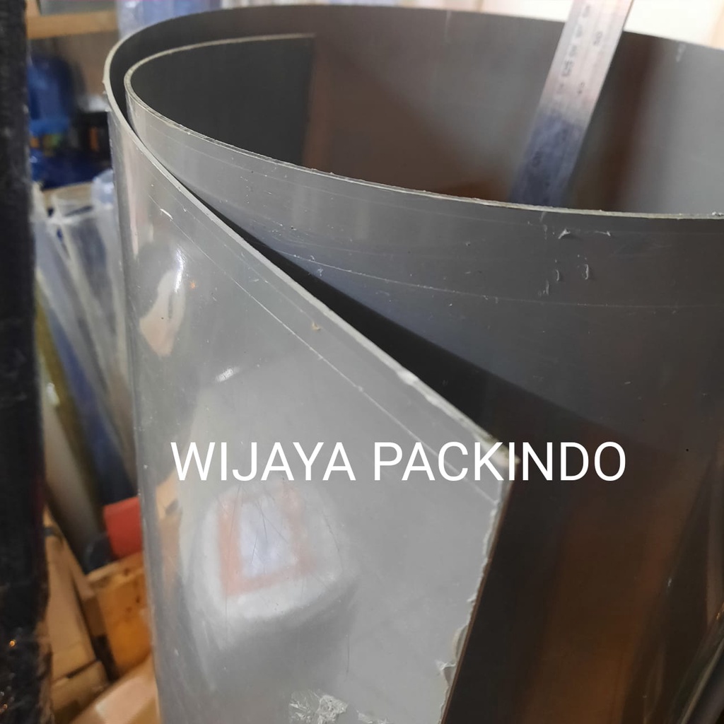 Jual Plat PVC Abu Abu Lembaran 2mm x 30cm x 60cm - PVC Grey Sheet Tebal ...