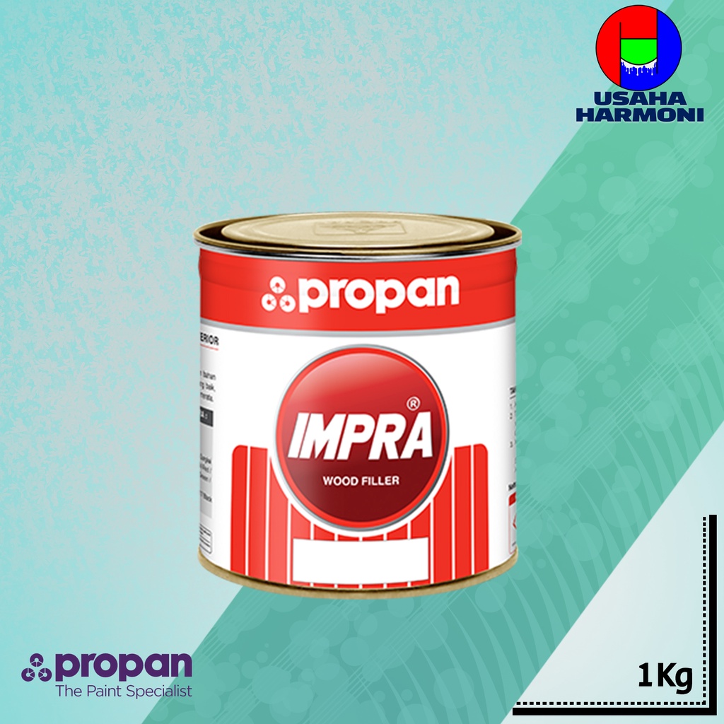 Jual Impra Wood Filler / Impra Dempul Kayu | Ukuran : 1 kg | Shopee ...