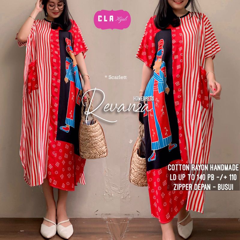 Jual baju tidur daster kelelawar home dress Revanza Hanmade Classic ...