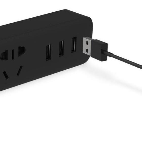 Jual Mijia Smart Power Strip Plug Adapter With 3 Usb Port 2A-Putih By ...