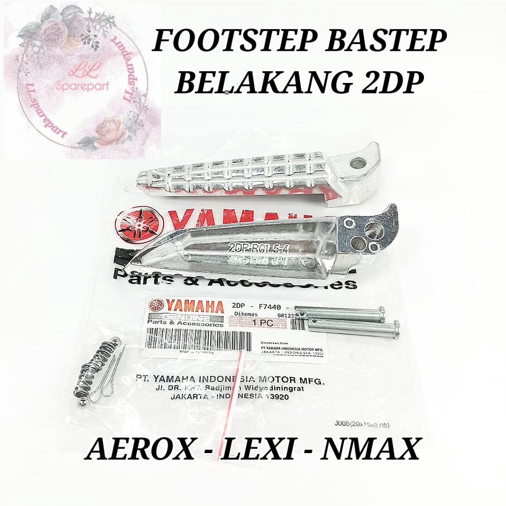 Jual FOOTSTEP BASTEP INJAKAN KAKI BELAKANG YAMAHA 2DP NMAX AEROX LEXI ...