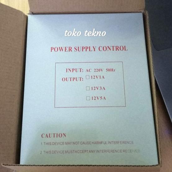 Jual Backup Box Power Supply Access Control 3A 12V | Shopee Indonesia