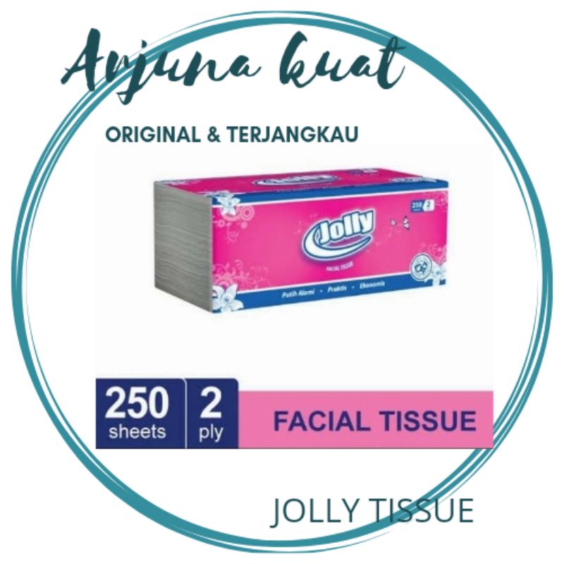 Jual JOLLY TISSUE ISI 250 LEMBAR PER PACK | Shopee Indonesia