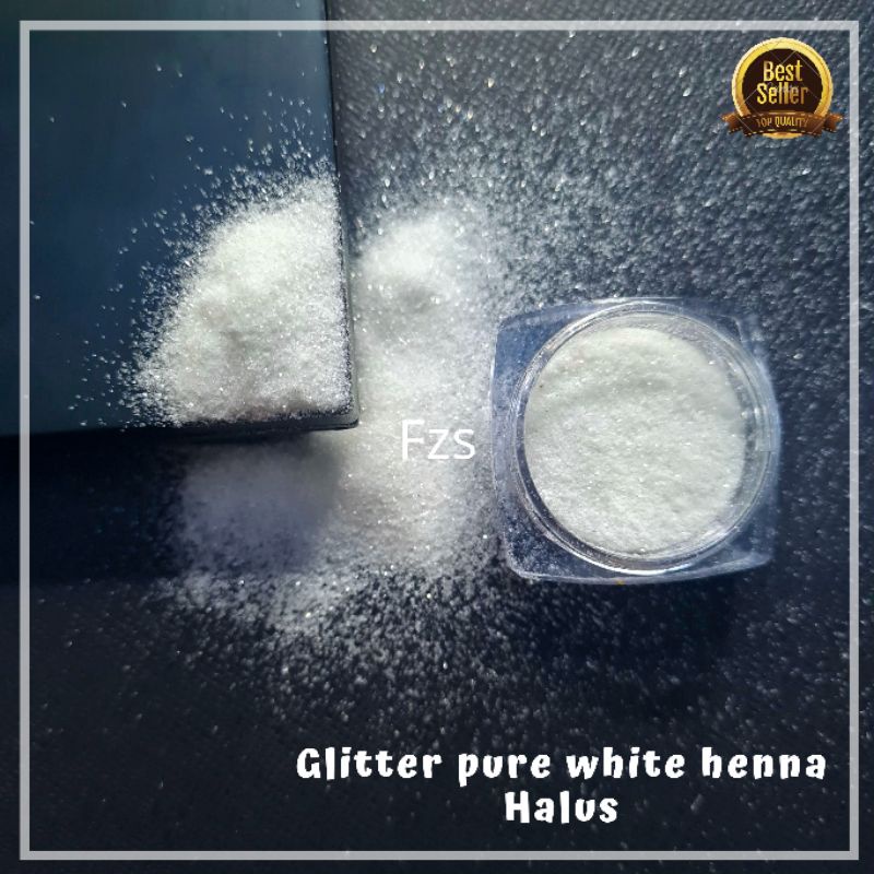 Jual Gliter putih, glitter henna | Shopee Indonesia