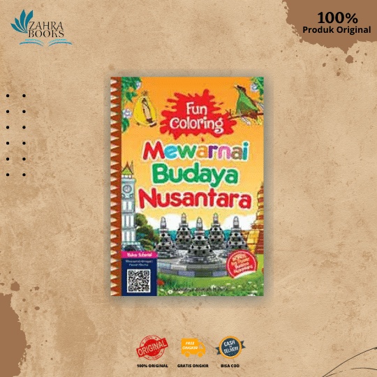 Jual AG - BUKU FUN COLORING : MEWARNAI BUDAYA NUSANTARA (BONUS POSTER ...