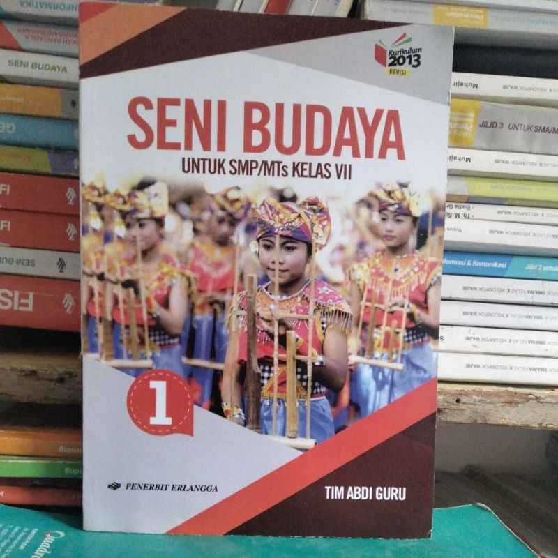 Jual buku seni budaya/sbk kelas VII/7/1 smp/mts Erlangga revisi | Shopee Indonesia