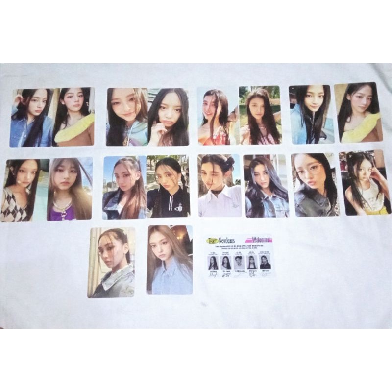 Jual Newjeans Photocard Official / New Jeans Official Photocard | PC Photocard Minji, Danielle ...