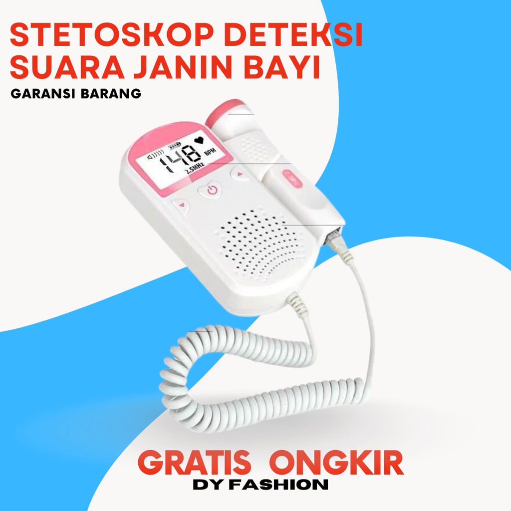 Jual Alat Pendeteksi Detak Jantung Janin SP693 Lee Fetal doppler Alat ...