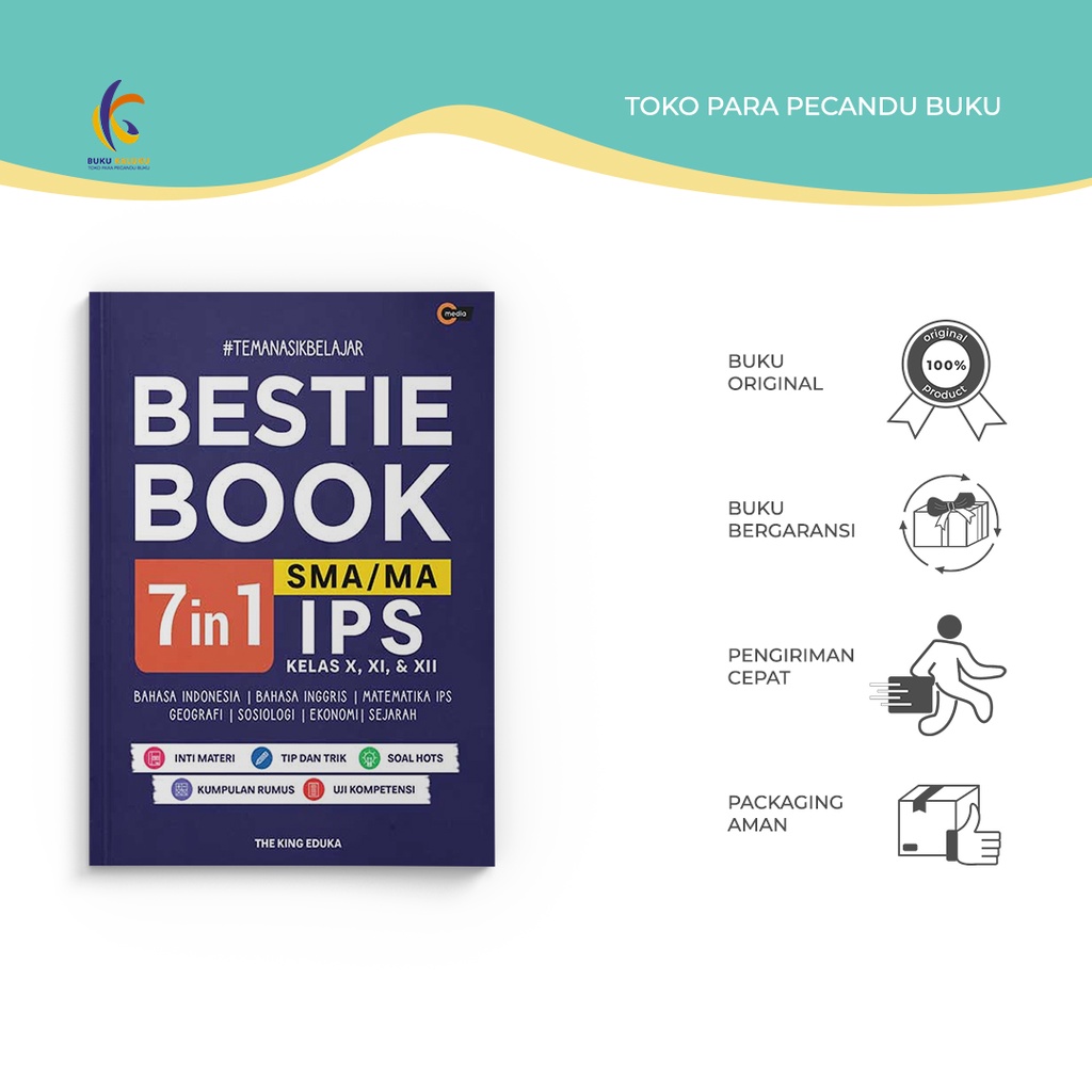 Jual Buku Pelajaran Sma - Besti Book 7 IN 1 SMA/MA IPS X, XI, & XII ...