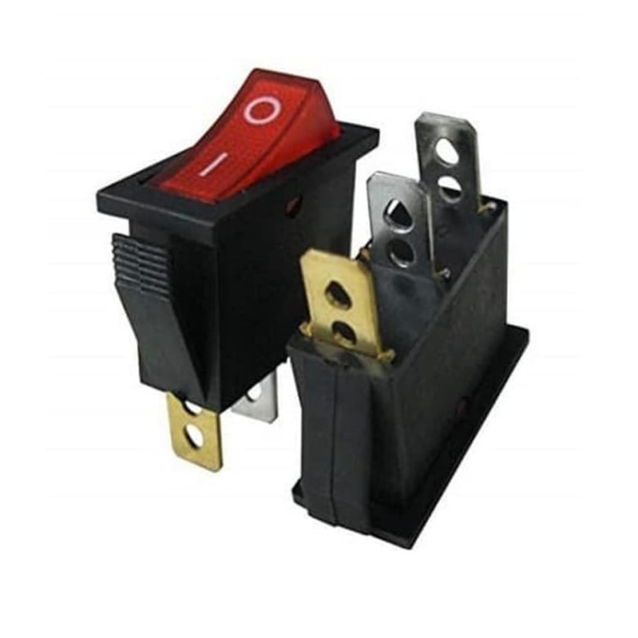 Jual Saklar Persegi 3 Pin Switch On Off size Medium | Shopee Indonesia