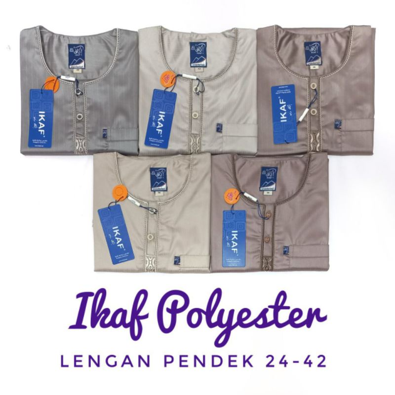 Jual Jubah ikaf anak polyester dan kasibo lengan pendek 100%original(24 ...
