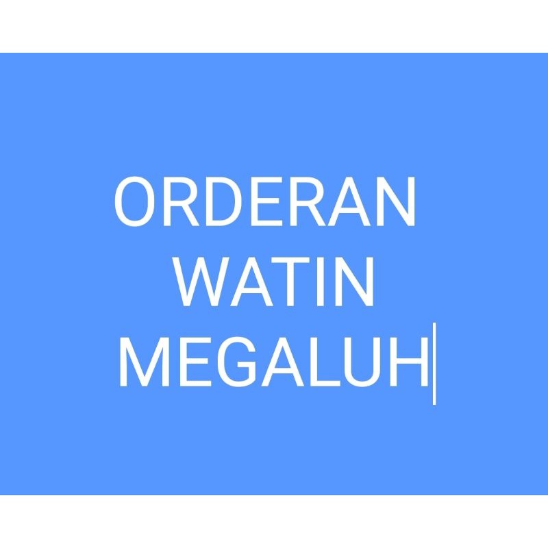 Jual PESANAN BARANG WATIN MEGALUH | Shopee Indonesia