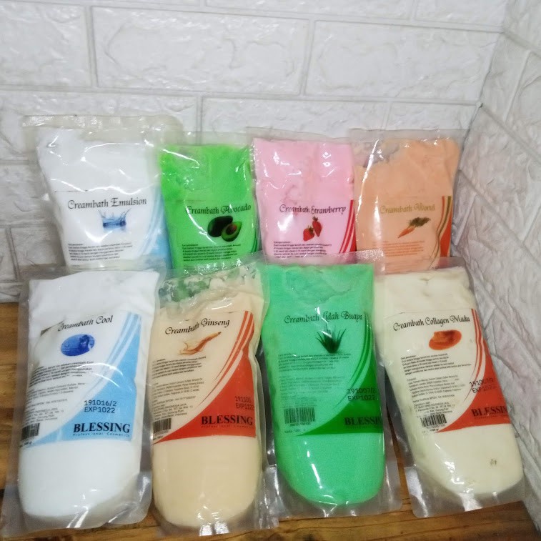 Jual Blessing Crembath Kemasan Refill 1kg All Variant - krimbat rambut ...