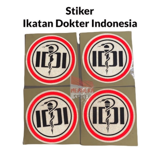 Jual Stiker IDI ikatan dokter indonesia timbul untuk kaca mobil kantor ...