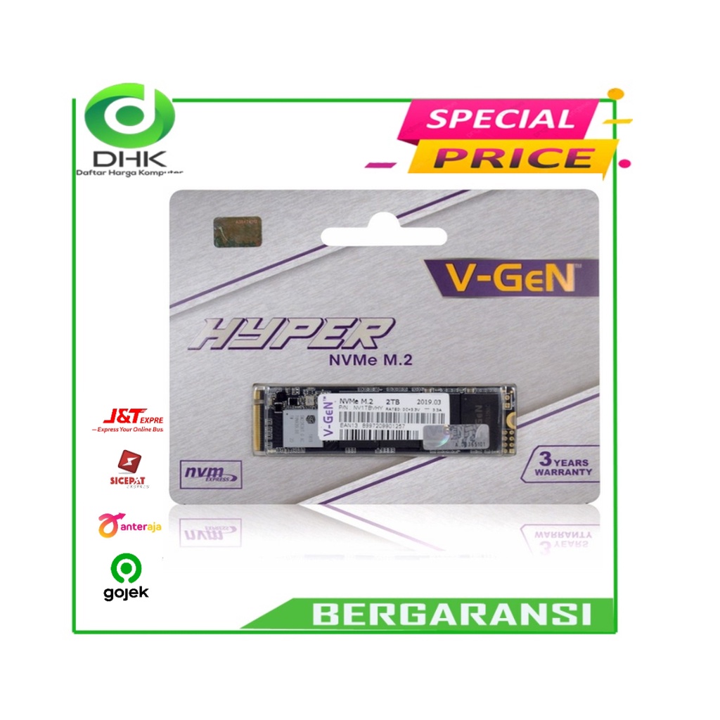Jual V-GEN SSD 2TB NVMe M.2 - Hyper Gen3X4 | Shopee Indonesia