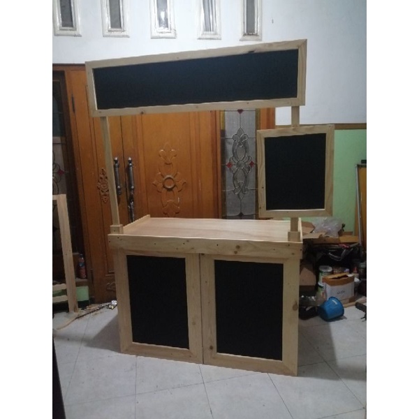 Jual Stand Booth Portable lipat bongkar pasang Meja gerobak Booth Stand ...