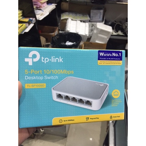 Jual TP-Link / TPLink Switch hub 5 Port 10/100Mbps Desktop TL-SF1005D | Shopee Indonesia