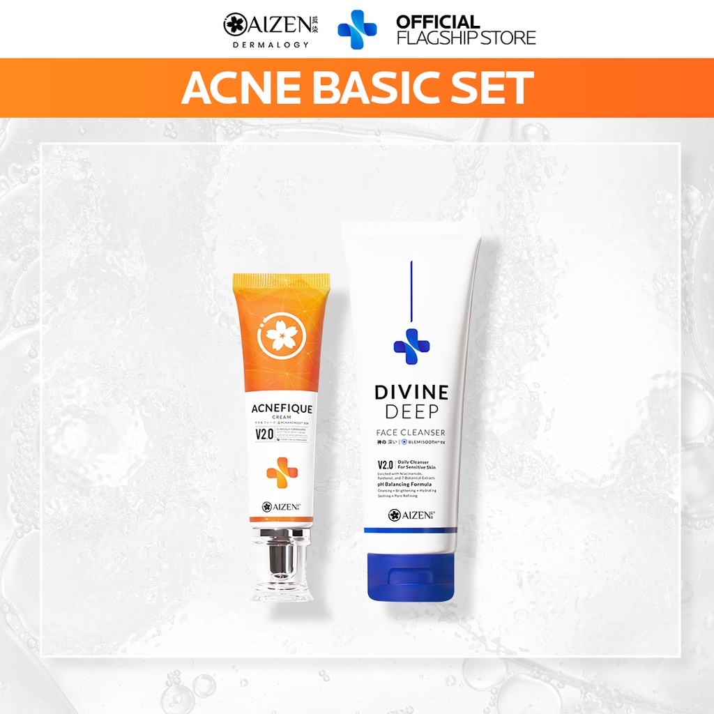 Jual Aizen - Acne Basic Set | Shopee Indonesia