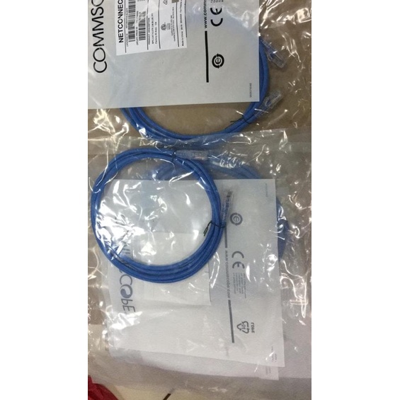 Jual AMP atau COMMSCOPE patch cord cat6 2 meter 7feet | Shopee Indonesia