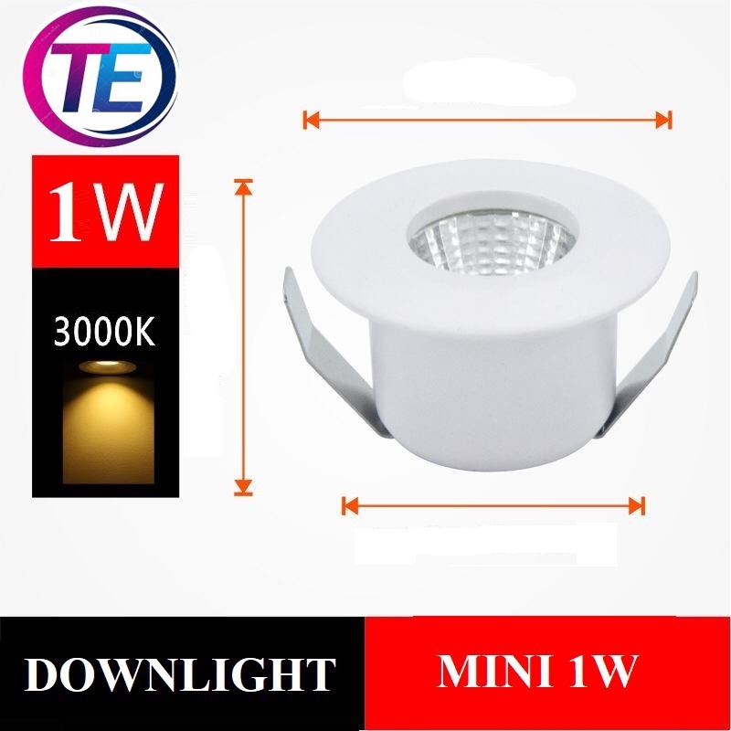 Jual Lampu downlight mini led 1w / spot light plafon spotlight kecil / Downlight Dekorasi ...