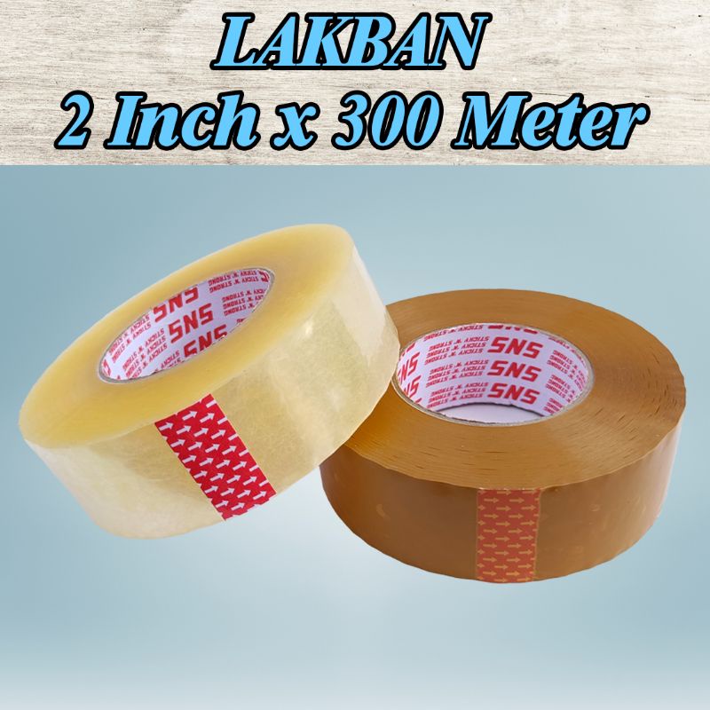 Jual Lakban Isolasi 2 Inch 300 Meter | Shopee Indonesia