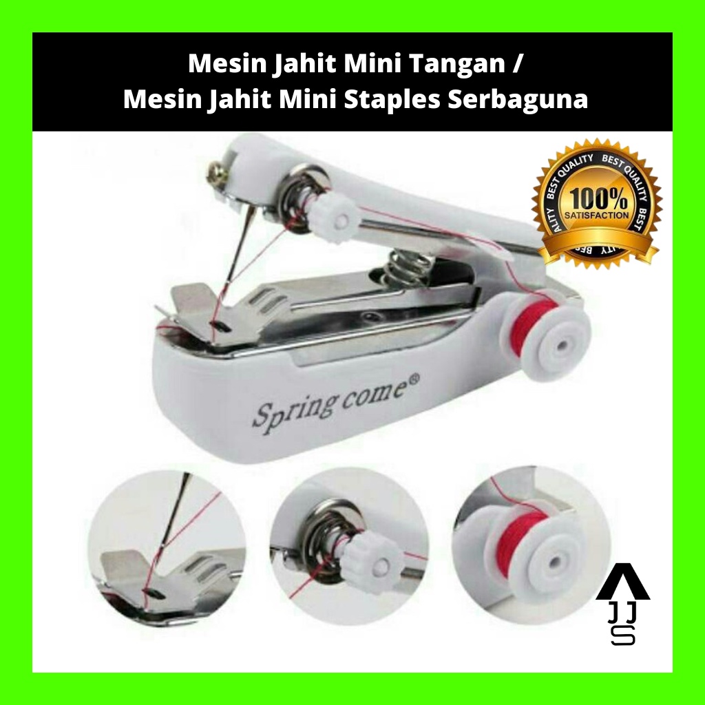 Jual Mesin Jahit Mini Portable / Steples Mesin Jahit Tangan Manual ...