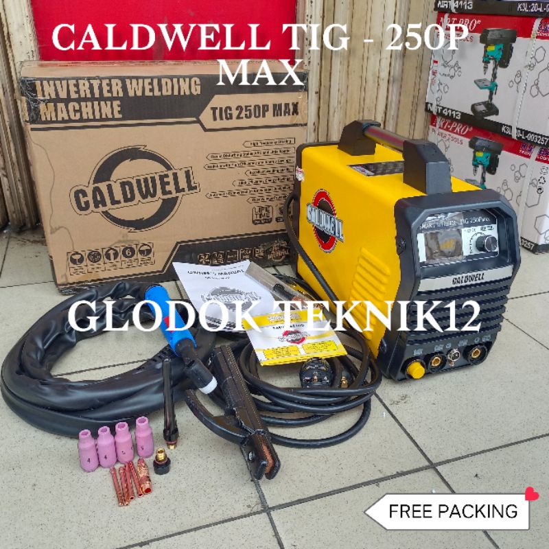 Jual MESIN LAS ARGON CALDWELL TIG 250P MAX / MESIN LAS CALDWELL TIG 250 MAX / TIG 250P MAX ...