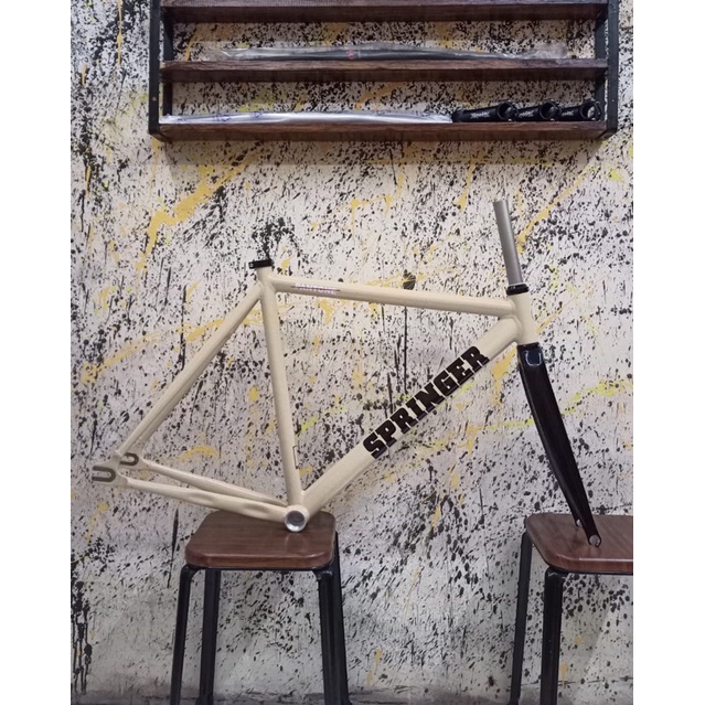 Jual Springer Pantone Frameset Frame Set Alloy Fork Aluminum Alimunium ...