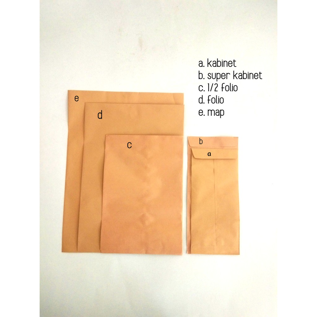 Jual AMPLOP COKLAT POLOS / MAP COKLAT POLOS TANPA KANCING | Shopee ...