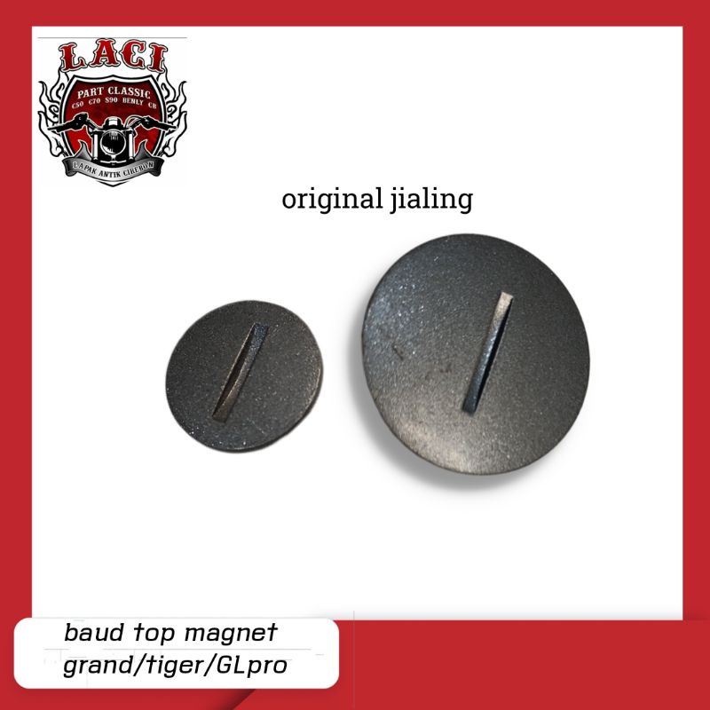 Jual baud baut kancing tutup top bak magnet glpro megapro tiger astrea ...
