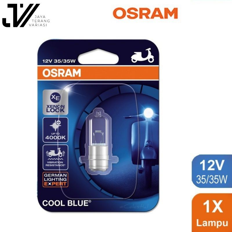 Jual Lampu Bolham Depan OSRAM H6 COOL BLUE AC/DC BEBEK/MATIC /DOP k1 OSRAM H6 | Shopee Indonesia