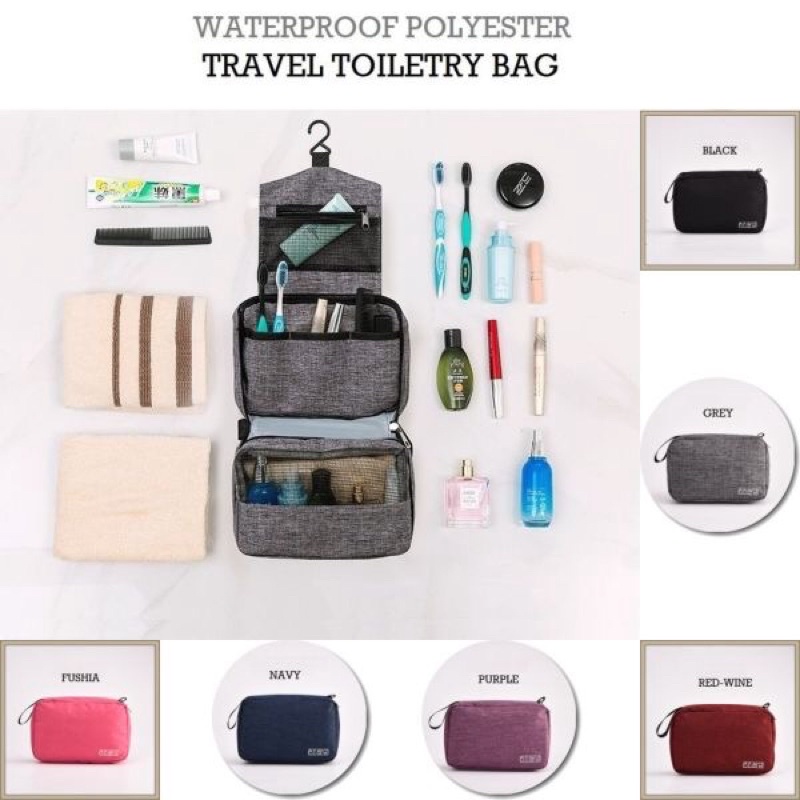 Jual [DB SHOP] Tas alat mandi dan kosmetik / Travel Peralatan Mandi dan ...