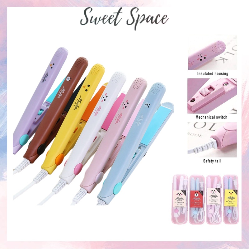 Jual ALAT CATOK RAMBUT MINI 2IN1 SET LURUS DAN KERITING [SWEETSPACE ...