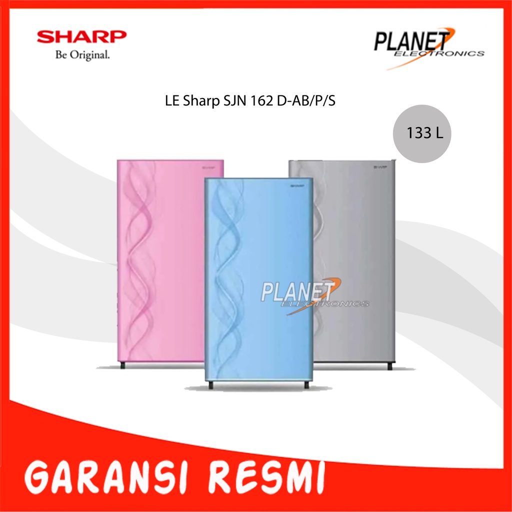 Jual Kulkas 1 Pintu 150 L Sharp SJN 162 D-AB/AP/AS | Shopee Indonesia