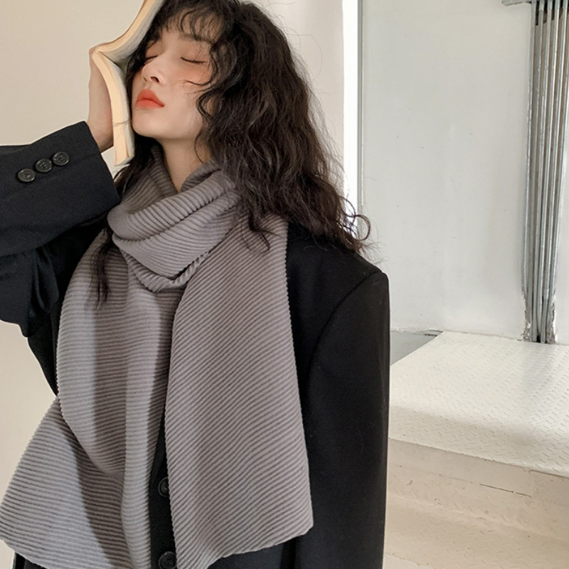 Jual Syal "Key" Warna Polos bahan Kasmir Imitasi HIGH GRADE, Syal Musim ...