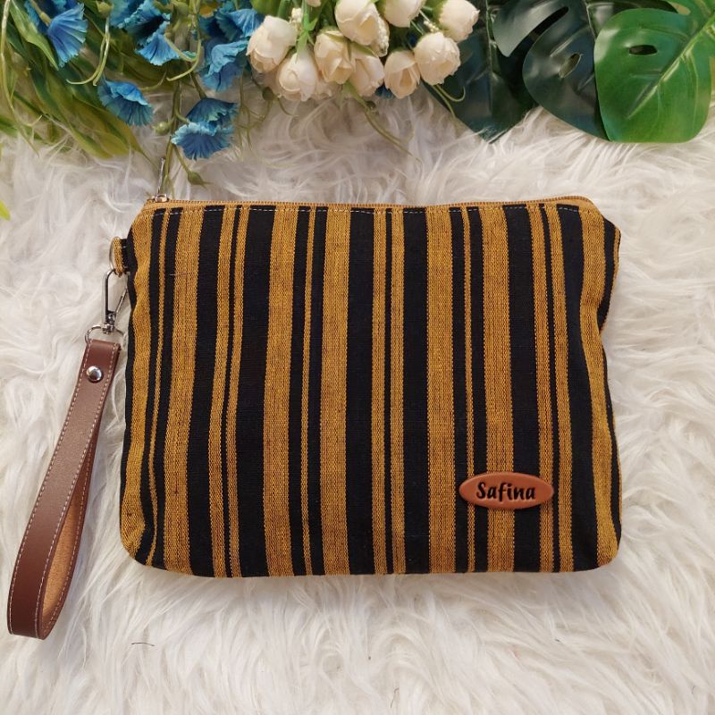Jual POUCH / DOMPET KAIN TENUN | Shopee Indonesia
