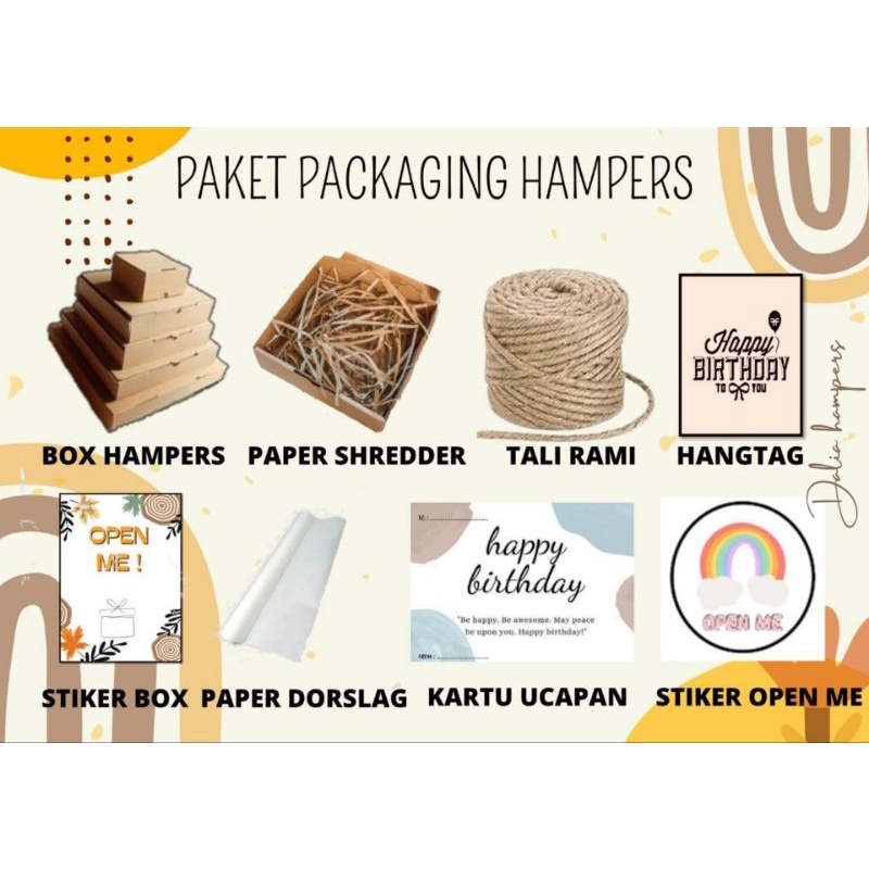 Jual Paket lengkap Hampers / Box Hampers / kotak packaging lengkap ...