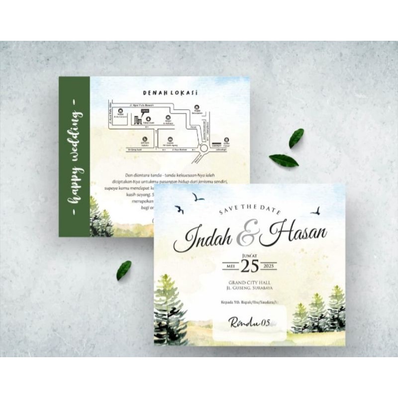 Jual Undangan Wedding nikahan Elegant | Shopee Indonesia