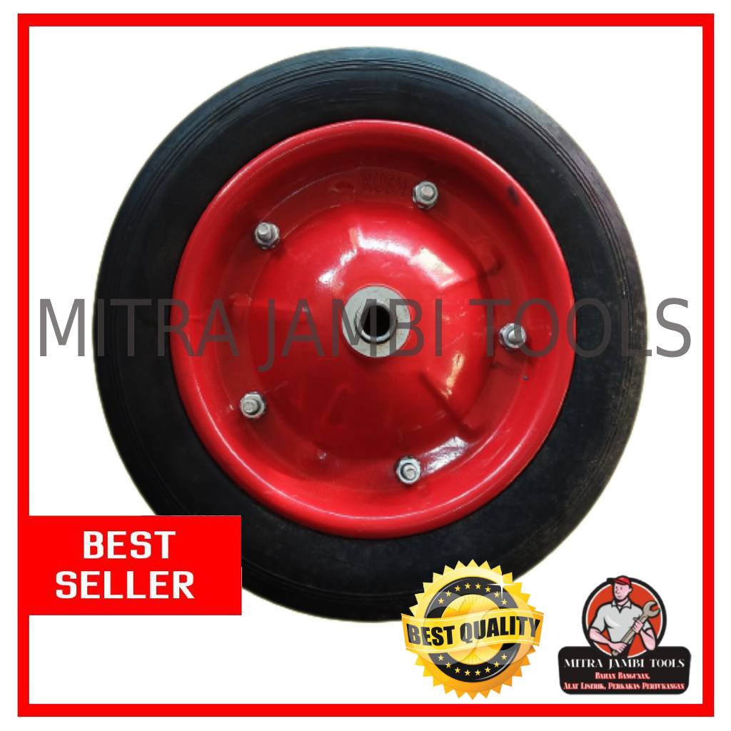 Jual BAN / RODA MATI GEROBAK PASIR HITAM | Shopee Indonesia