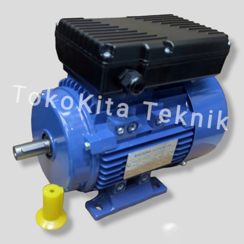 Jual DINAMO ELECTRIC 1HP/0,75KW 1 PHASE 220AC 4 POLE RPM 1400 FOOT MOUNTING MEREK BOLOGNA ...