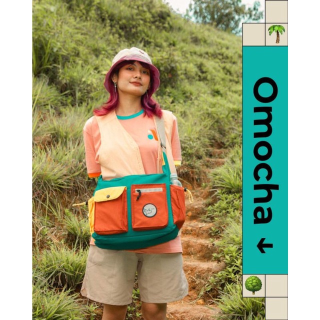 Jual Sling Bag Omocha Tas Selempang Slingbag Tas Laptop Kerja Kuliah Artch. | Shopee Indonesia
