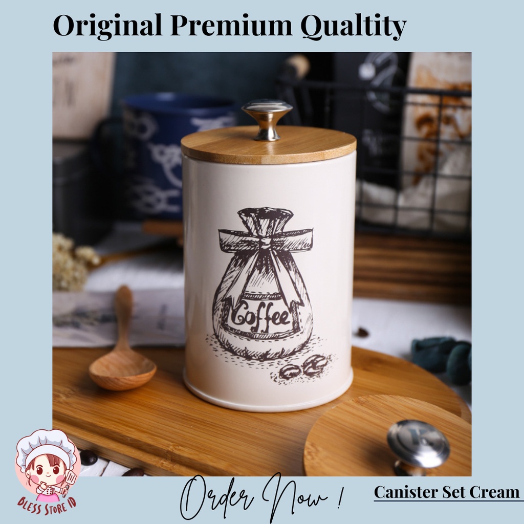 Jual Wadah Gula Kopi Teh Tempat Penyimpanan Gula Set Wadah Penyimpanan ...